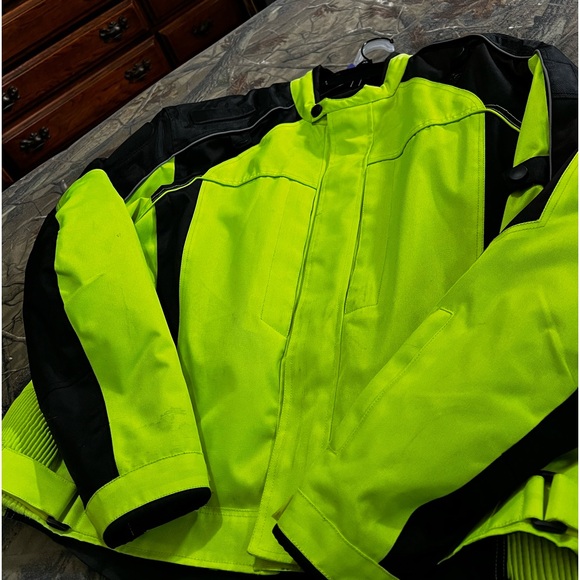 Revolution Gear | Jackets & Coats | High Visibility Motorcycle Jacket ...